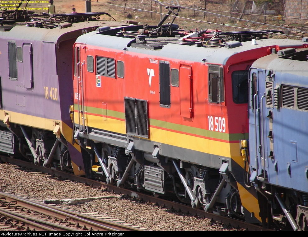 Spoornet Class 18E 18-509 (Series 1)